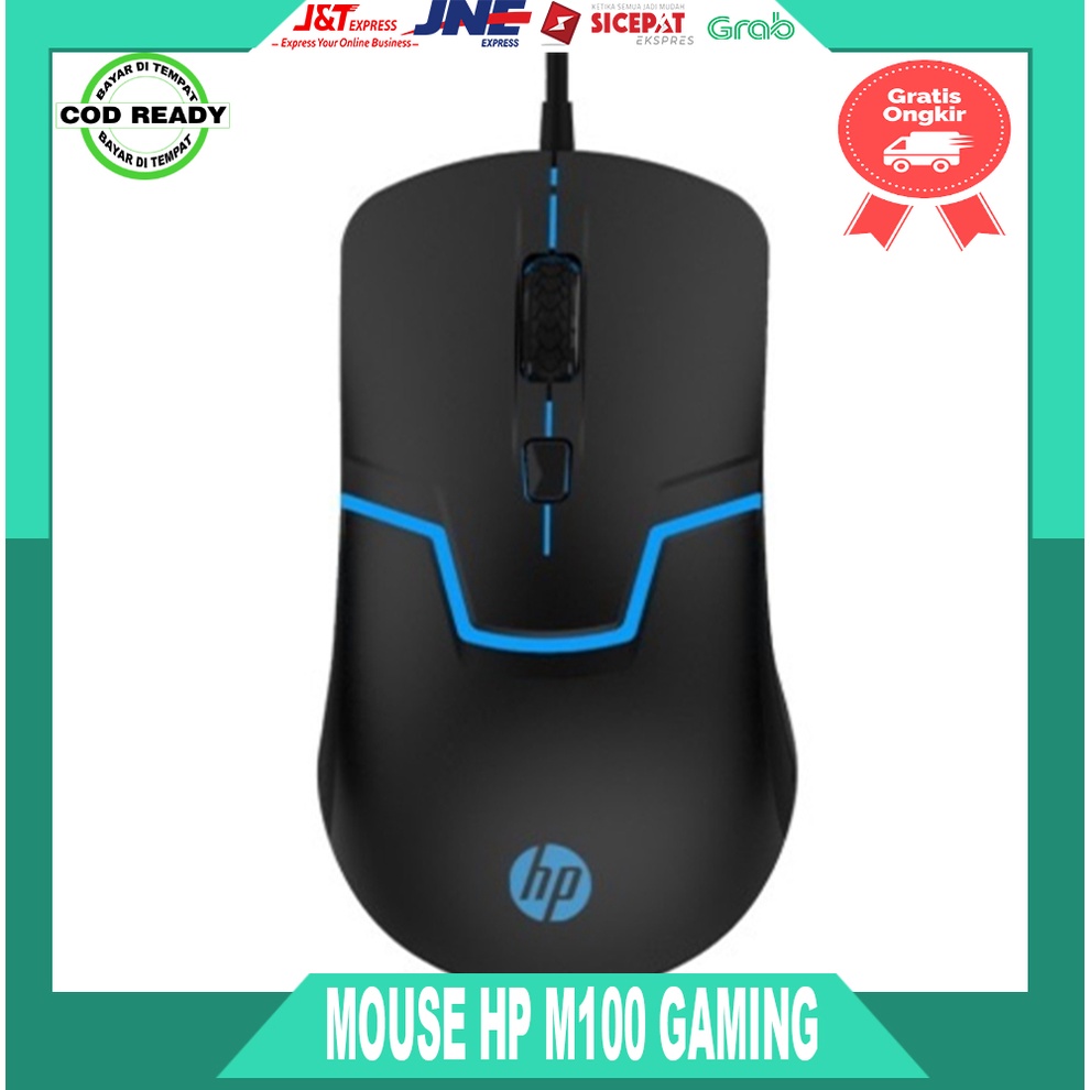 Jual MOUSE GAMING HP M100/ MOUSE HP / MOUSE GAMING WIRED HP M100 ...