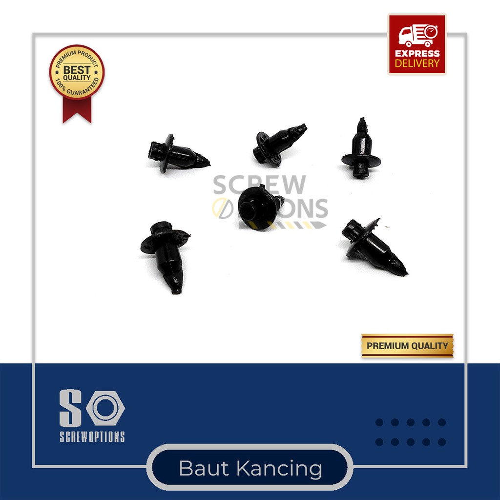 Jual Baut Kancing Klip Body Plastik Rivet Besar Xmax Aerox | Shopee ...