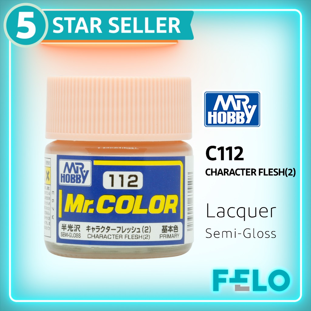 Jual CAT GUNDAM - MOKIT MR COLOR CHARACTER FLESH (2) C 112 / MR HOBBY C112 | Shopee Indonesia