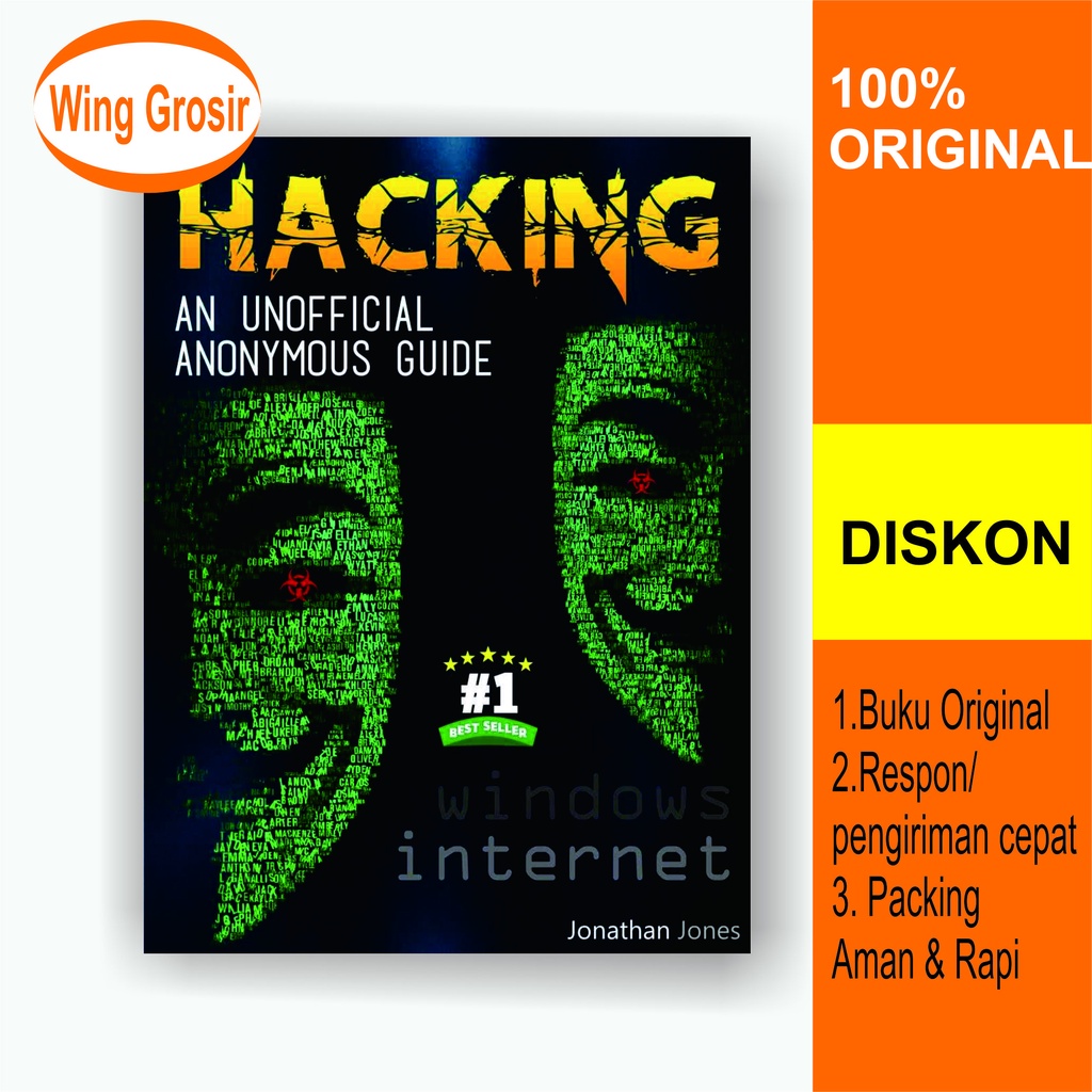 Jual BUKU HACKER - PANDUAN ANONIM TIDAK RESMI | Shopee Indonesia