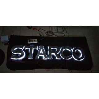 Jual Tulisan Huruf Akrilik Nyala LED Neon Box Letter Huruf Timbul ...
