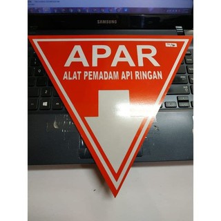 Jual APAR RAMBU K3 SIGN LABEL PEMADAM / Petunjuk Appar / Papan ...