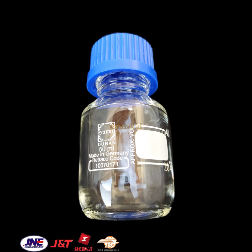 Jual Gelas Lab/ Botol Schott Laboratorium 50ml, Duran Indonesia|Shopee ...