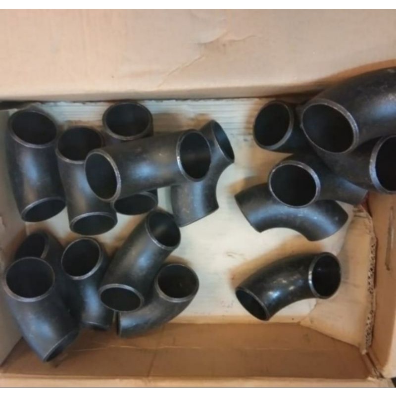Jual Elbow Besi Las SGP 2" inch / Knee Carbon Steel Las | Shopee Indonesia