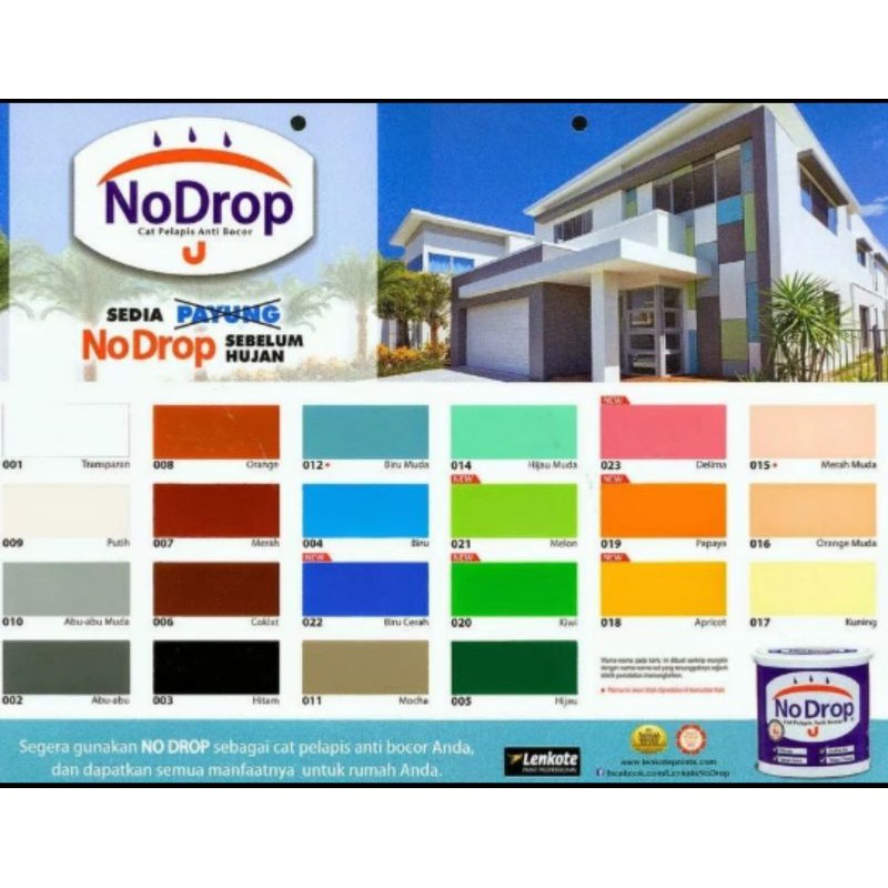 Jual NO DROP 1 KG( cat pelapis anti bocor) | Shopee Indonesia