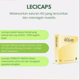 Jual LECICAPS Booster asi tersumbat/ Gerinjilan/ Obat Mastitis ...