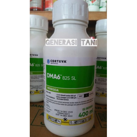 Jual Herbisida DMA6 825SL/pengendali gulma pada padi sawah/400ml ...