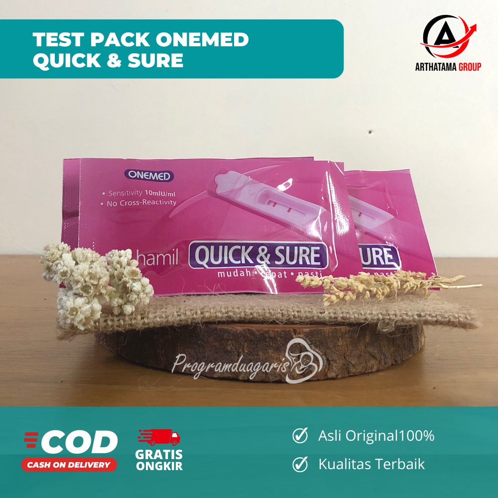 Jual Test Pack one Med Quick&Sure | Shopee Indonesia