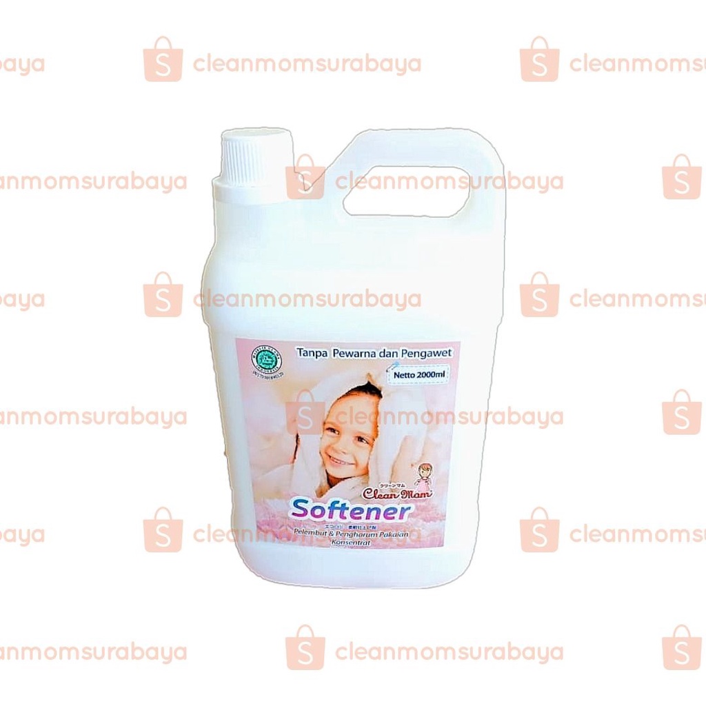 Jual Softener Clean Mom 2L (New Formula) | Shopee Indonesia