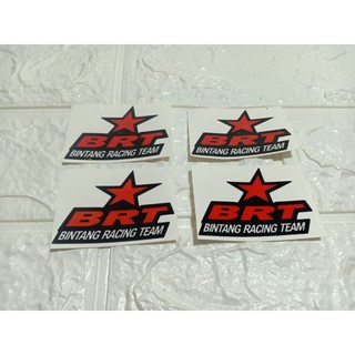 Jual stiker BRT bintang racing team | Shopee Indonesia