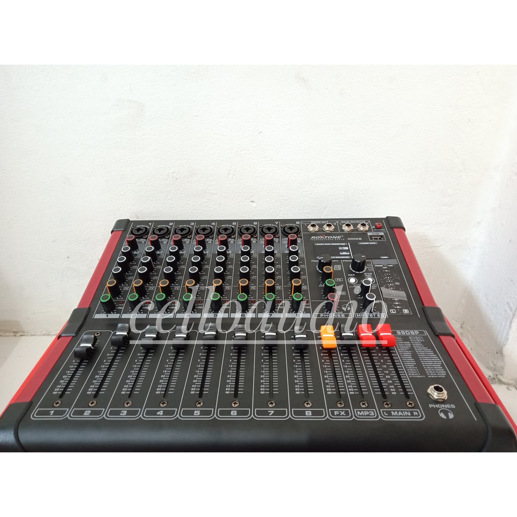 Jual Mixer 8 Channel Roxtone Mini 8 Original Mixer Audio | Shopee Indonesia