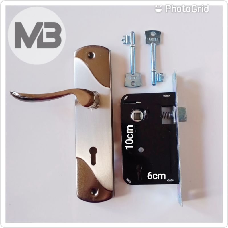 Jual Handle Kunci Pintu Full Set TOP l Tarikan Gagang Pintu | Shopee ...