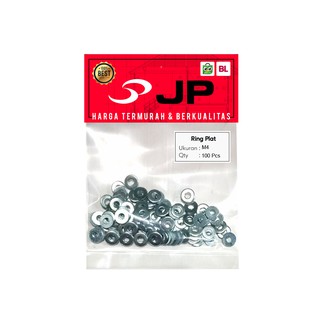 Jual RING PLAT M 4 - RING PLAT BAUT M4 ISI 100 PCS | Shopee Indonesia