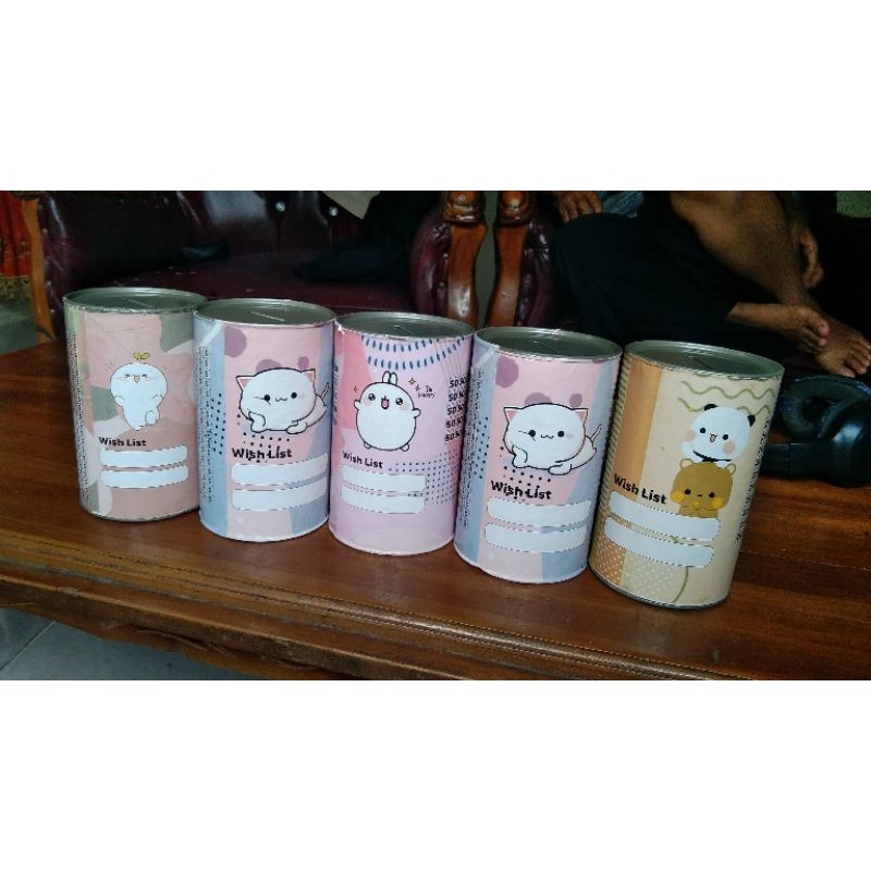 Jual celengan target viral tiktok lucu. buka tutup/permanen | Shopee ...