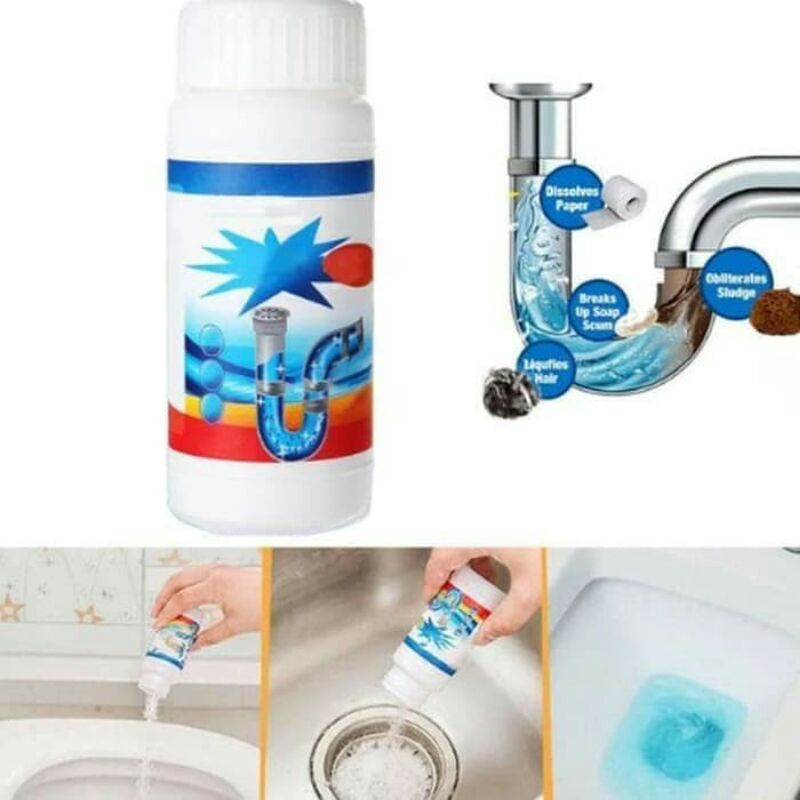 Jual Bubuk Anti Mampet Soda Api Serbuk Anti Sumbat Pelancar Saluran WC ...