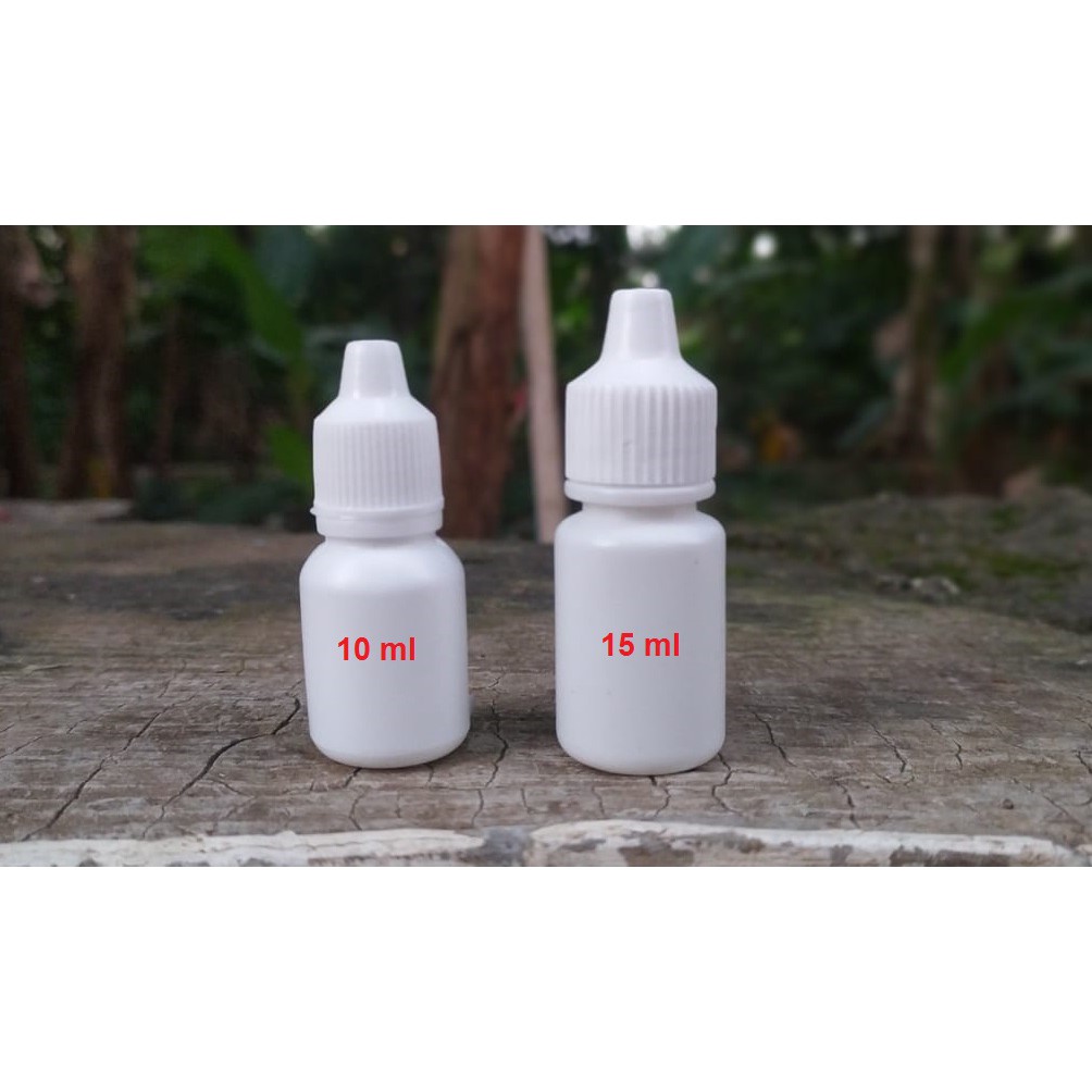 Jual botol tetes 10 ml botol liquid dop | Shopee Indonesia