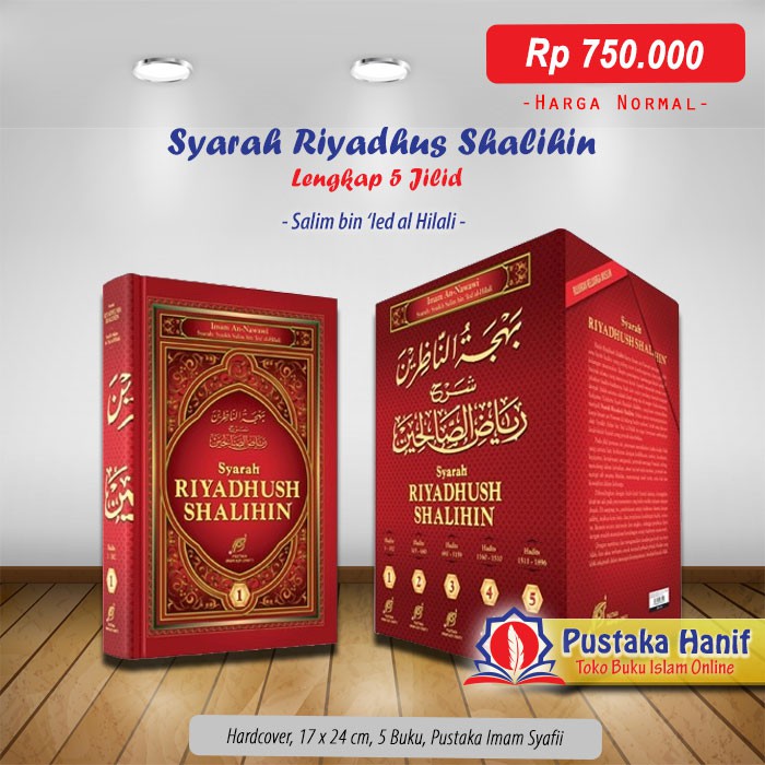 Jual Buku Syarah Riyadhus Shalihin Lengkap 5 Jilid - Bahjatun Nazhirin | Shopee Indonesia