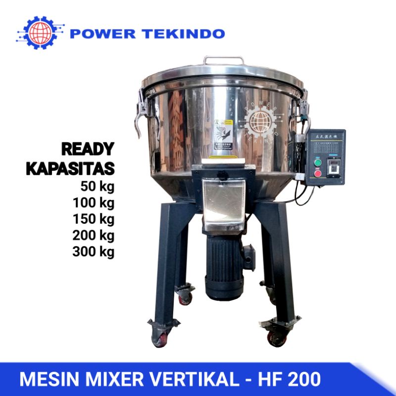 Jual AMW Mesin Vertikal Mixer Tipe HF 200 Mesin Giling Plastik ...