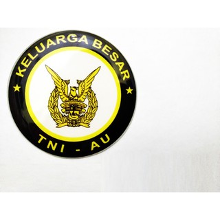 Jual Stiker Timbul atau Stiker Emblem Logo TNI AU Limited Edition ...