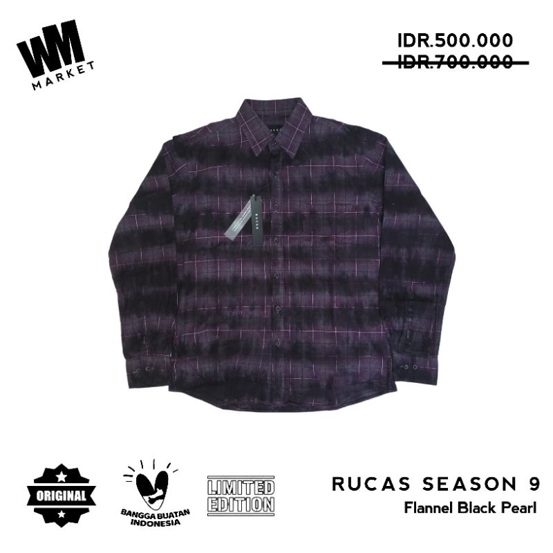 Jual Flannel Rucas Limited Edition 100% Original | Shopee Indonesia