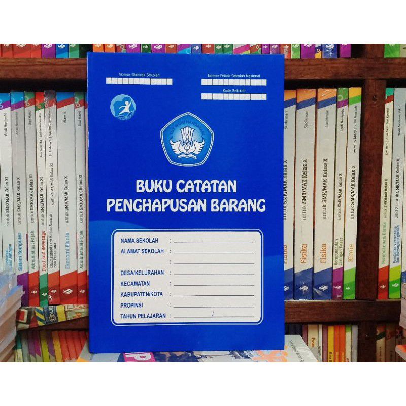 Jual BUKU CATATAN PENGHAPUSAN BARANG (Packing Dengan Bubble Wrap ...