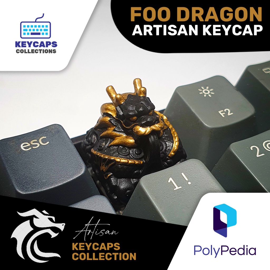 Jual Foo Dragon Artisan Keycap / Keycaps | Shopee Indonesia