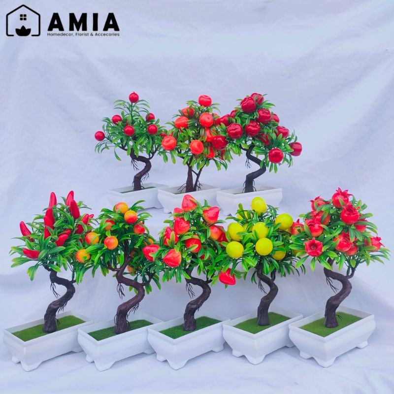 Jual BONSAI ARTIFICIAL / TANAMAN PALSU / TANAMAN ARTIFICIAL / BUNGA ...