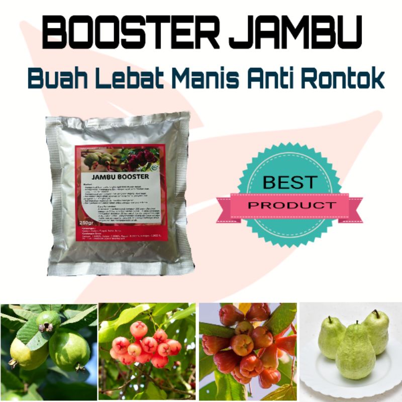 Jual Pupuk Organik Booster Jambu Perangsang Buah Serbuk Terbaik Ampuh Agar Cepat Berbuah Lebat ...