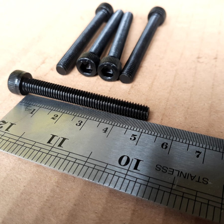 Jual BAUT L BAJA M6 X 50 / BAUT M6 / BAUT 10 KUNCI L5 / L 5 FULL DRAT / BAUT L M6 X 50 / BAUT L ...