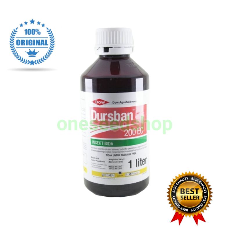 Jual INSEKTISIDA DURSBAN 1L | Shopee Indonesia