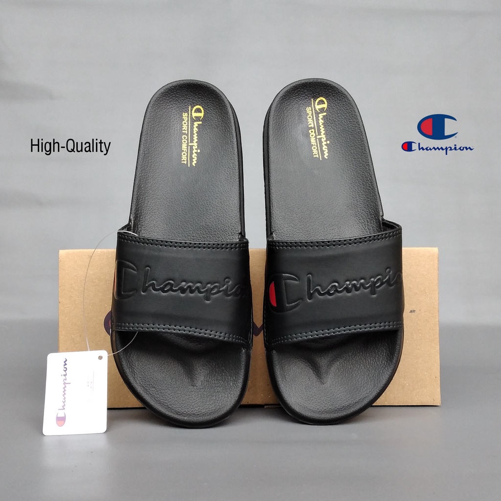Jual Sendal Slop Pria Original Champion Slip On Slide Dewasa Kekinian ...