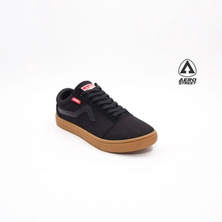 Jual Aerostreet 36-45 Massive Hitam Hitam Gum - Sepatu Sneakers Casual ...