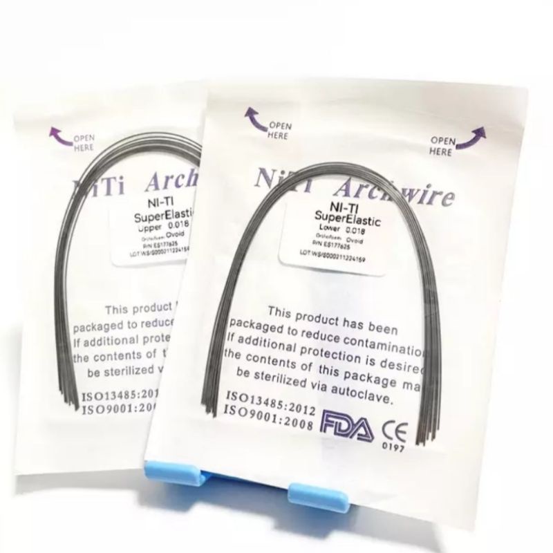 Jual Dental Niti Wire / Kawat Behel Gigi 012 014 016 018 Upper Lower ...