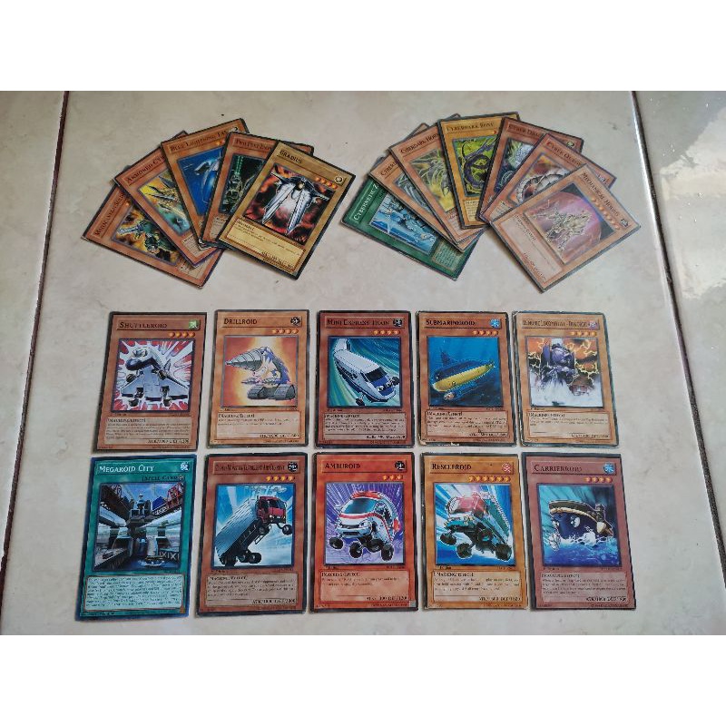 Jual Kartu Yugioh Paket Roid Megaroid Rescueroid Cyberdark Machine ...