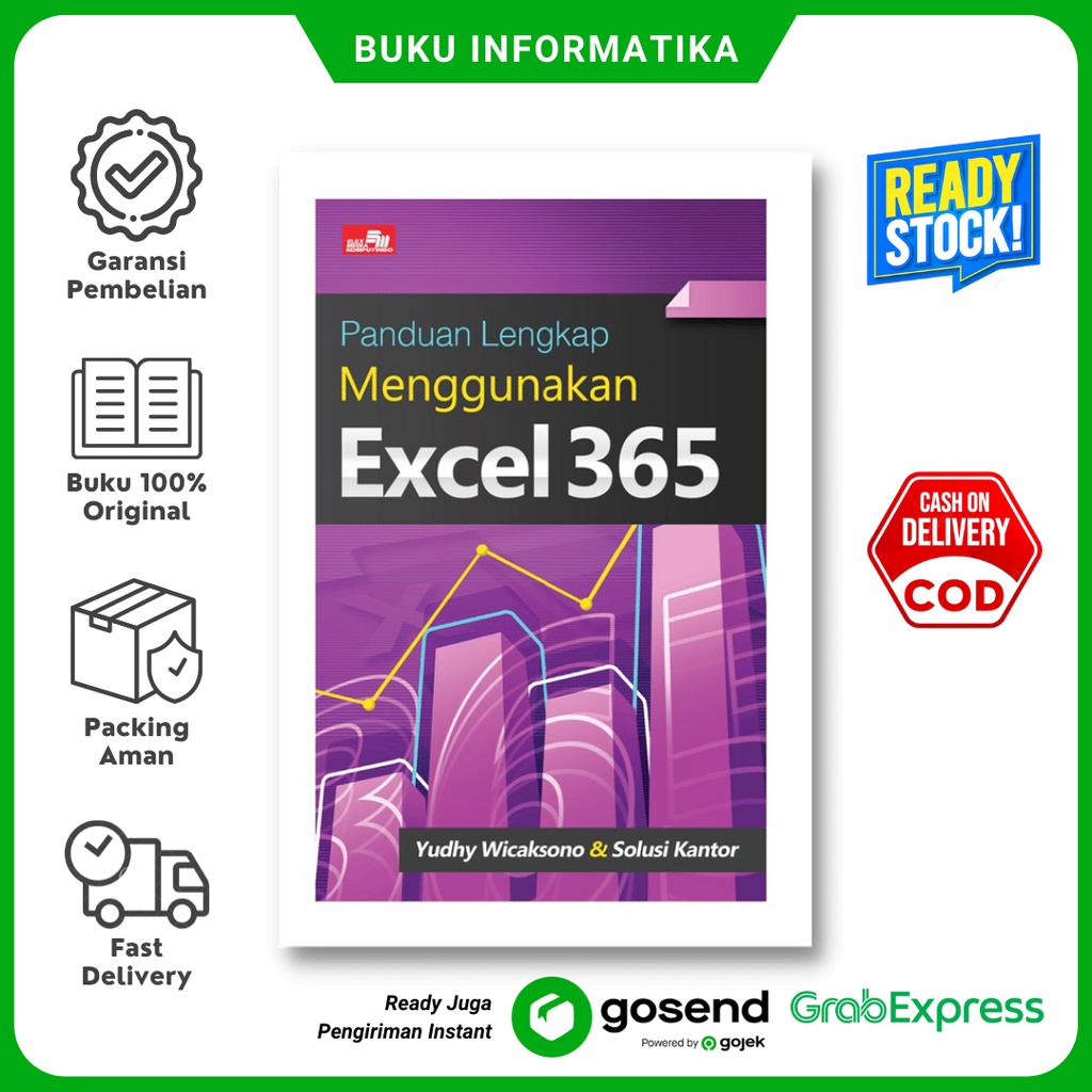 Jual Buku Panduan Lengkap Menggunakan Excel 365 - Elexmedia Komputindo | Shopee Indonesia