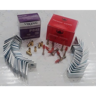 Jual paku ramset + mesiu + angle clip (1set isi 100pc) | Shopee Indonesia