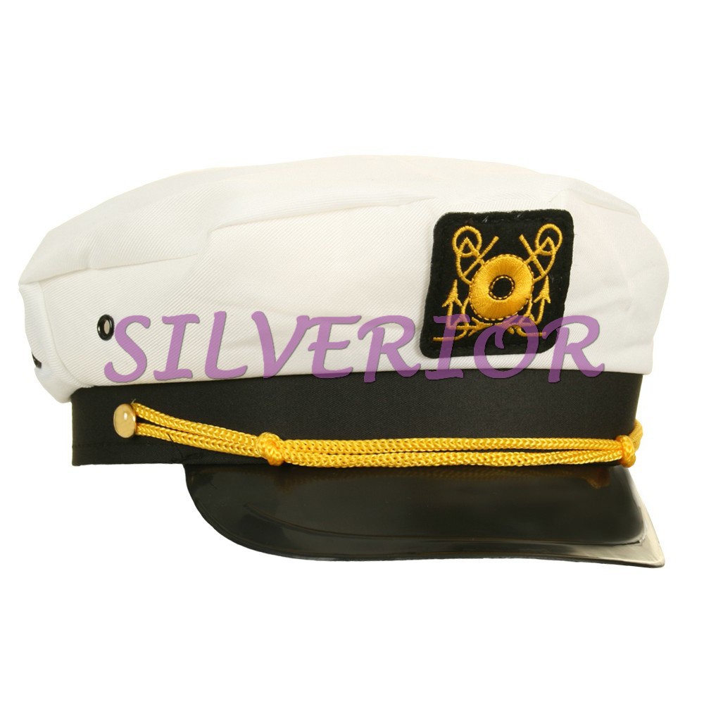 Jual Topi Sailor Pelayar Marine Captain Kapten Nahkoda Kapal Perahu ...