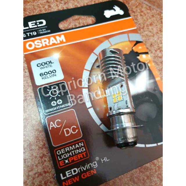 Jual Lampu LED OSRAM T19 BEAT MIO VARIO M3 GRAND putih AC DC | Shopee Indonesia