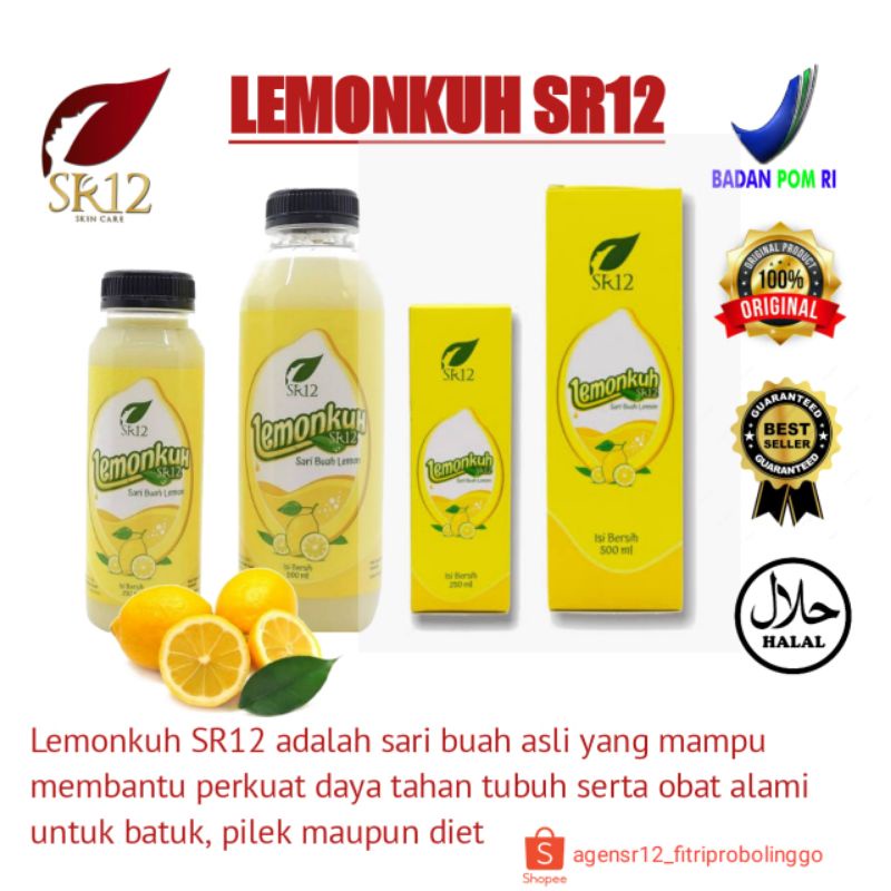 Jual SARI LEMON / MINUMAN KESEHATAN / OBAT BATUK PILEK / PELENGKAP DIET ...