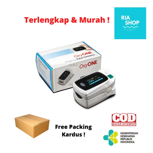 Jual OXYONE OXYMETER FINGERTIP PULSE ONEMED ( WHITE ) | Shopee Indonesia