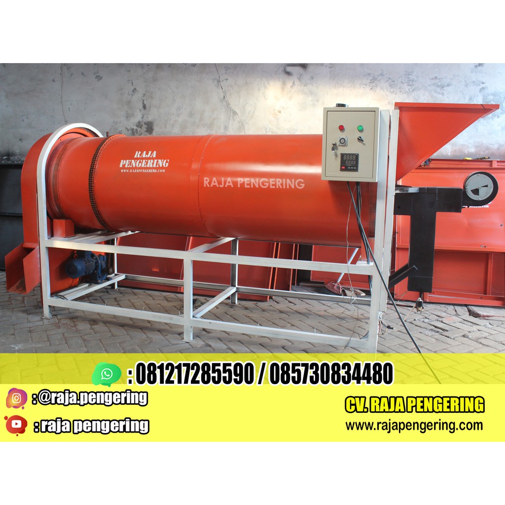 Jual Mesin Pengering Ampas Tahu Rotary Dryer Kap. 300 Kg Indonesia ...
