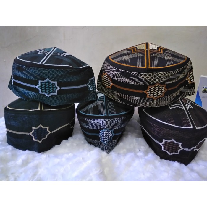 Jual Promo Per 10 pcs - Peci Kopiah Solmed Pakistan Bintang | Tabassam ...
