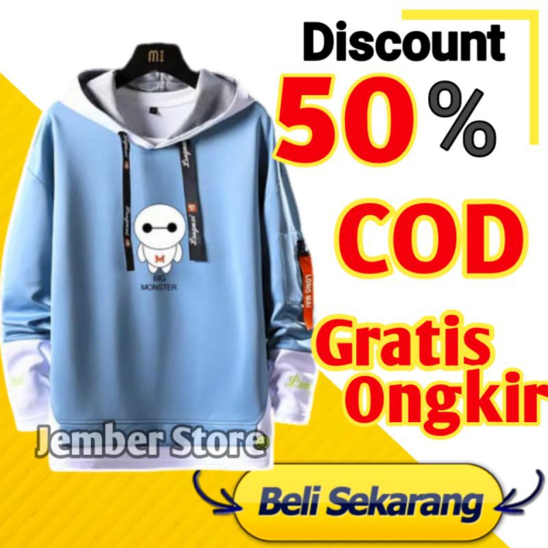 SWEATER HOODIE PRIA JAKET SWETER HODIE JAMPER WANITA HOODI FASHION ...