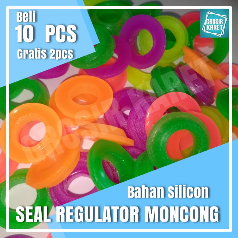 Jual Seal regulator Moncong Bahan 100% Silicon Tahan lama ( Harga ...