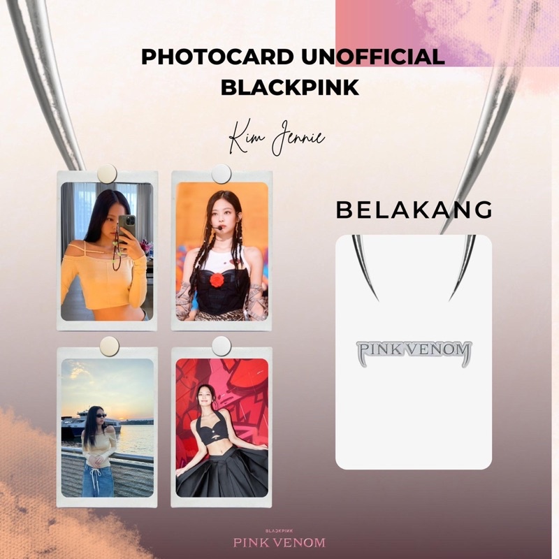 Jual Photocard Unofficial Jennie Blackpink/pc jennie blackpink/pc unofficial jennie/pc blackpink ...