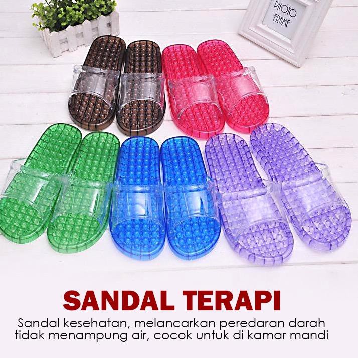Jual SANDAL TERAPI / SENDAL TERAPI PIJAT REFLEKSI KESEHATAN / SANDAL ...