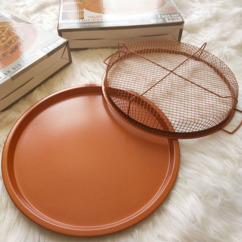 Jual tray peniris bulat / tray gorengan / oven tray bulat Indonesia ...