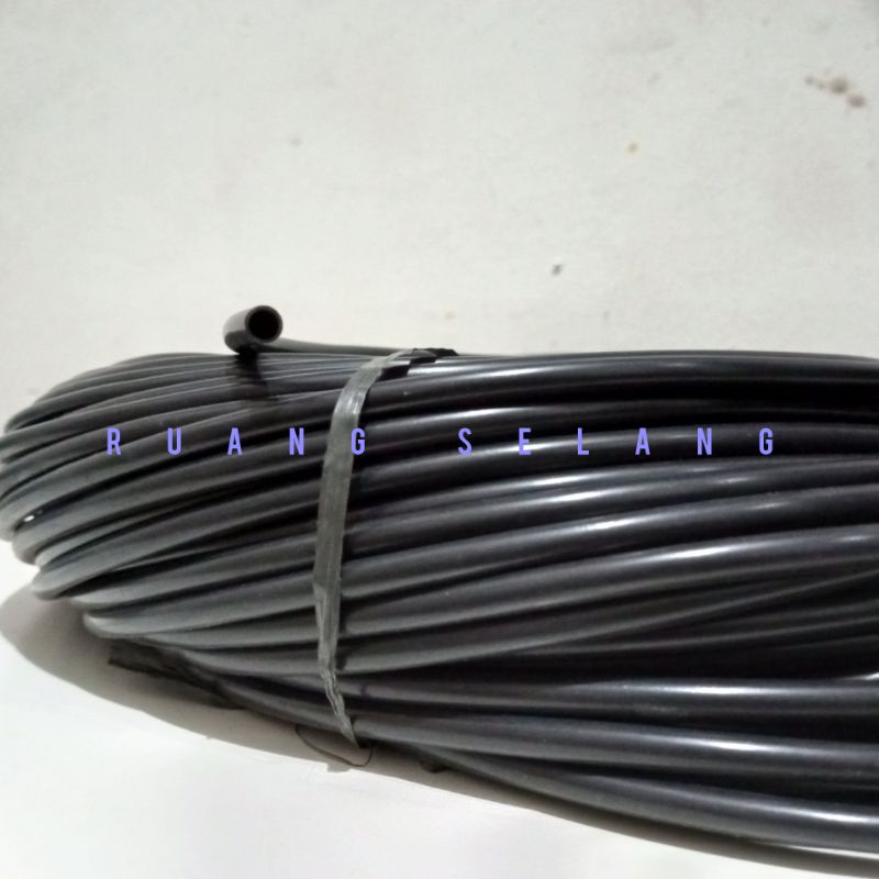 Jual Selang Air PE 5 MM Selang Hidroponik Selang Hitam Per meter ...