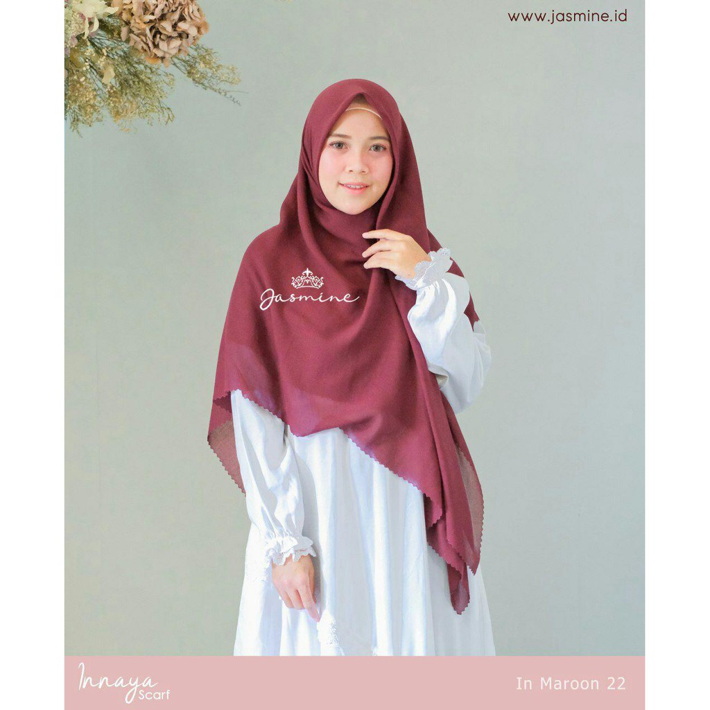Jual INNAYA SCRAFT WITH CROWN by JASMINE - HIJAB SEGI EMPAT TERBARU ...