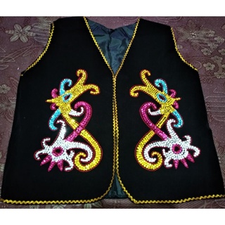 Jual rompi, rompi manik, rompi dayak, rompi kalimantan, baju adat manik ...